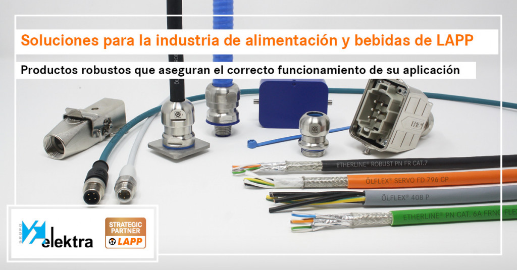 LAPP: cables y soluciones de conexión industriales en Grupo Elektra