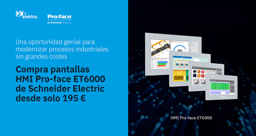 Pantallas HMI Pro-face de Schneider Electric desde 195 € en Grupo ...